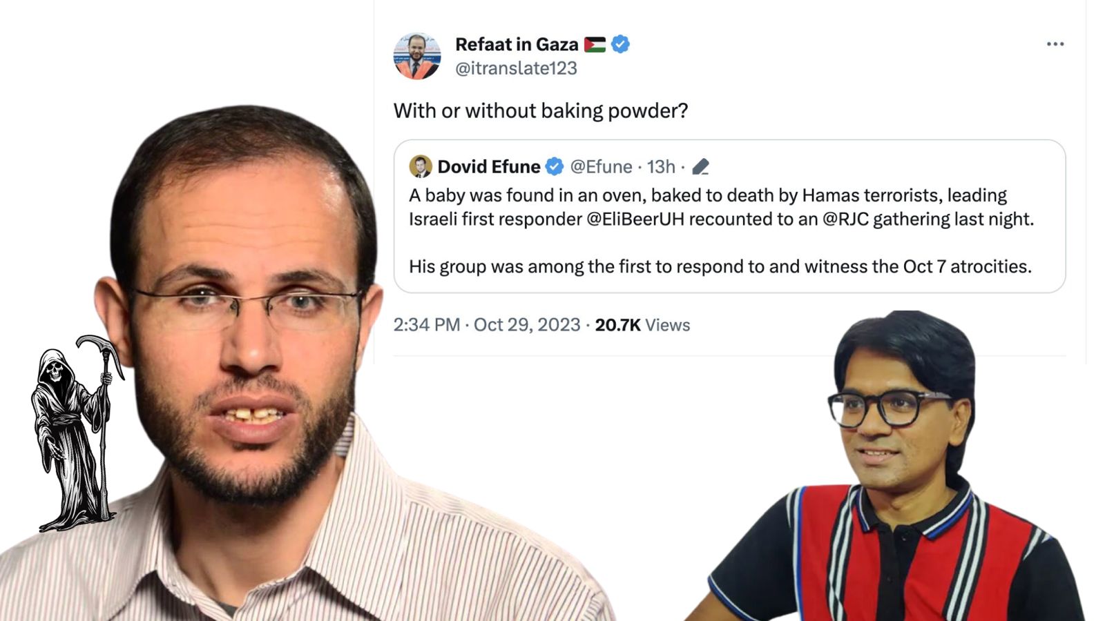 Zubair Endorsed Pro Hamas "Journalist", Refaat Al-Areer's Killed - The ...