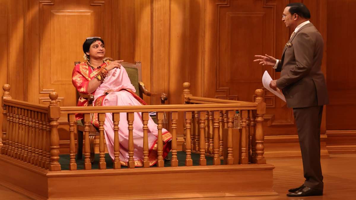Lady Singham Madhavi Latha Takes Over Aap Ki Adalat - The Jaipur Dialogues