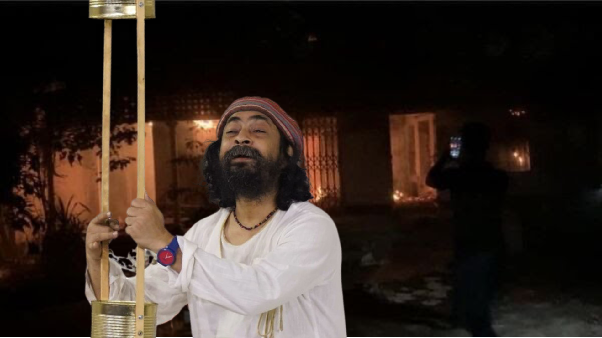 The Iconic House of Bangladesh Hindu Singer Rahul Ananda Set Ablaze ...